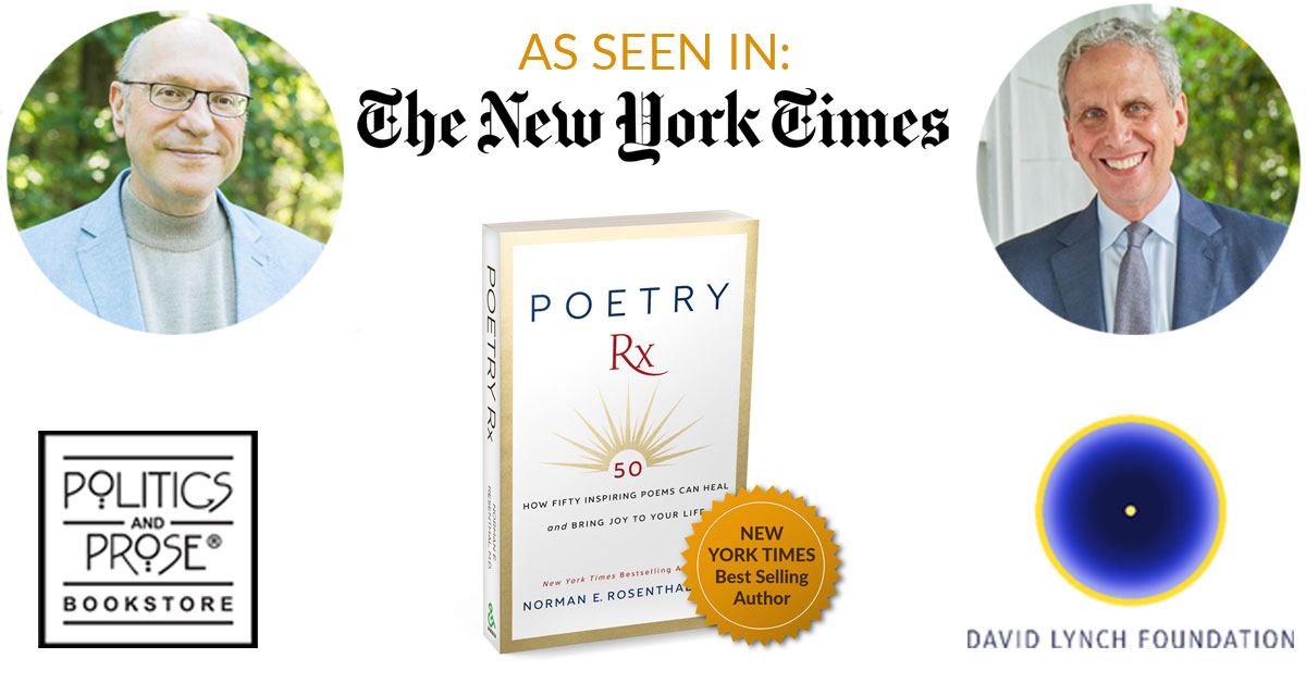 Politics & Prose Virtual Event | Poetry Rx - Norman E. Rosenthal, MD